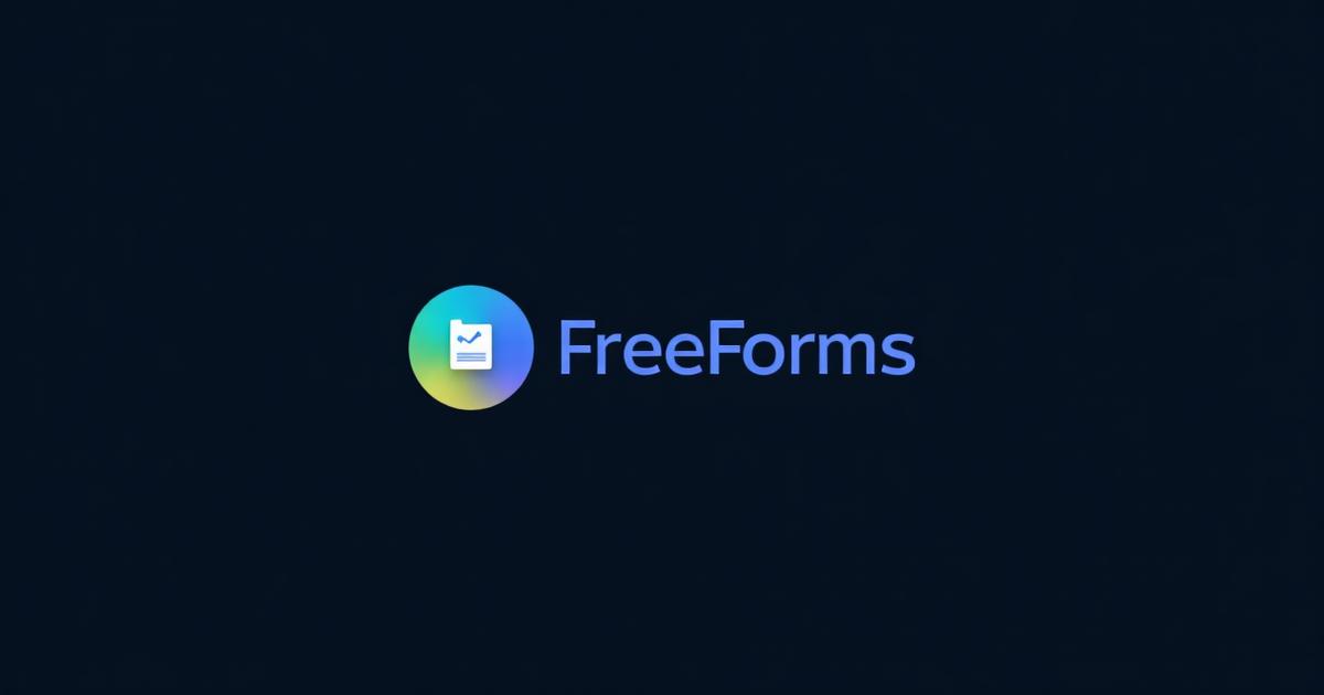 Free AI Form Builder | FreeForms.app